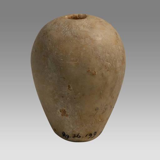 Ancient Egyptian Predynastic Limestone Mace Head C.3500 Bc.