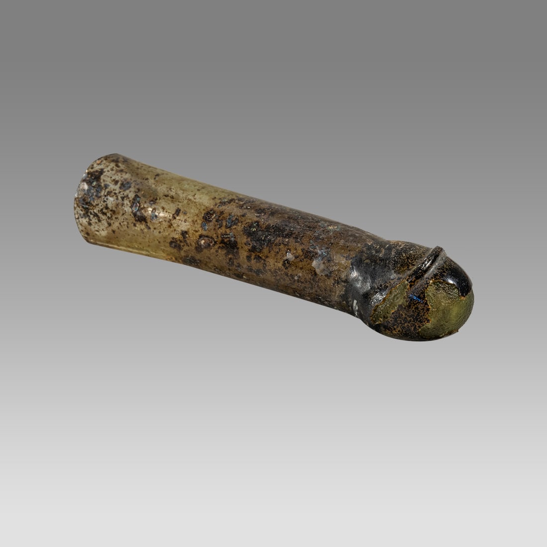 Ancient Roman Phallus Form Vessel C.2nd Century Ad. Auction