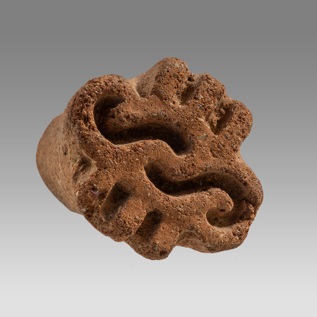 Ancient Pre Columbian Terracotta Seal Jama-coaque, Ecuador, 300 Bc - Ad ...