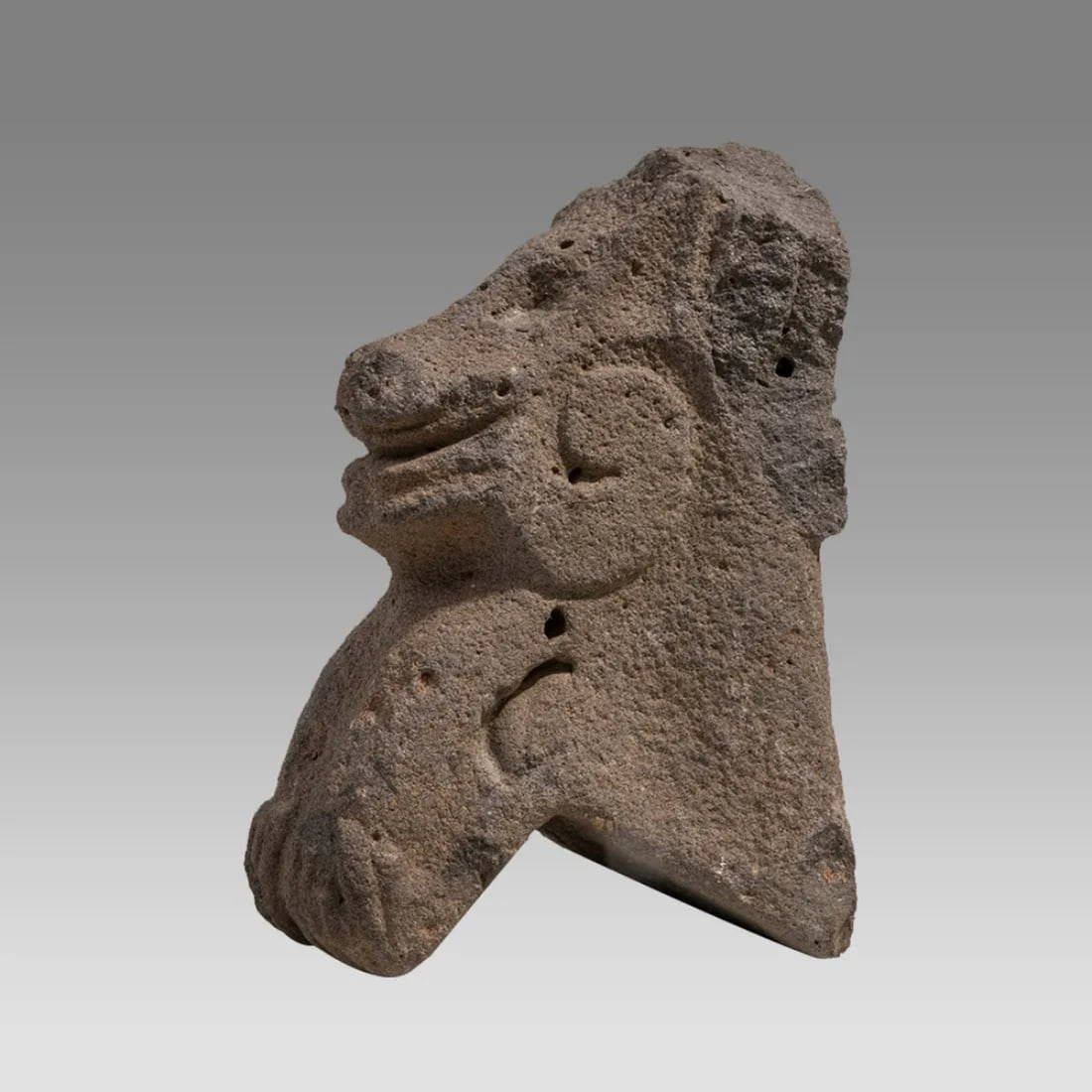 Pre-columbian Veracruz Ballgame Stone Canine Palma (ca. 600-1100 Ce ...