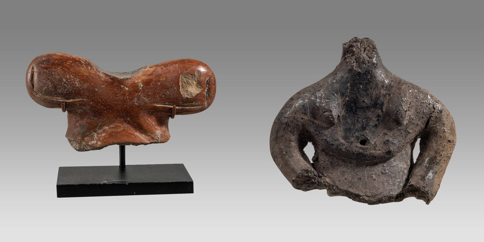 Ancient Greek Thessalian Neolithic Pottery Idols Torso C.6th-5th ...