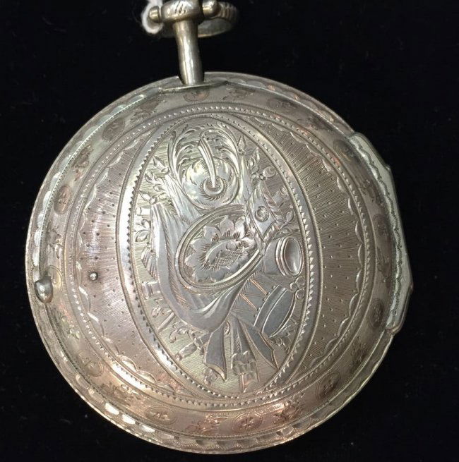 Ottoman, george pryor 1801 - verge triple pocket watch : Lot 224