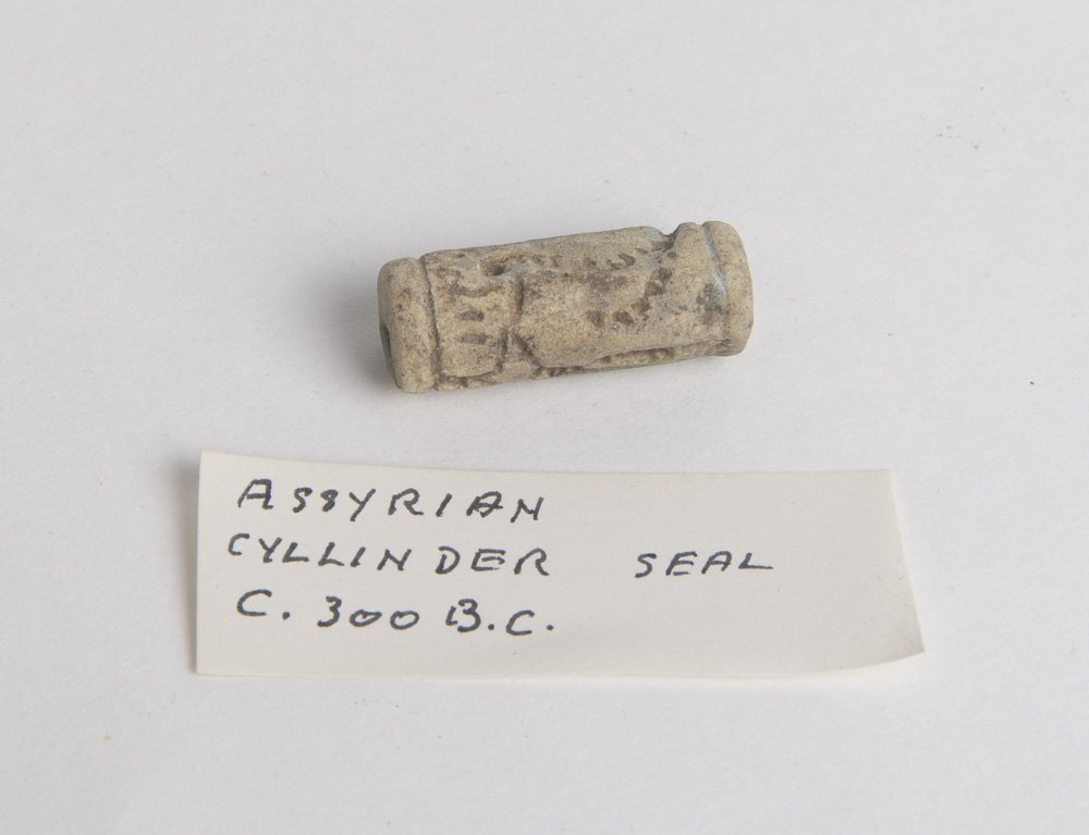 Ancient Mesopotamian Cylinder Seal C.300 Bc