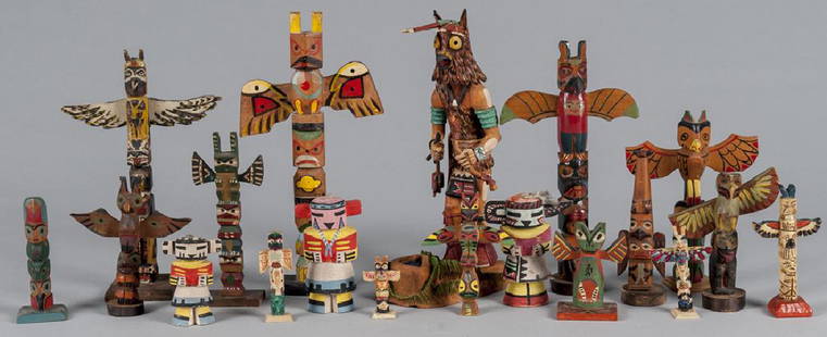 Collection Of Native American Miniatures
