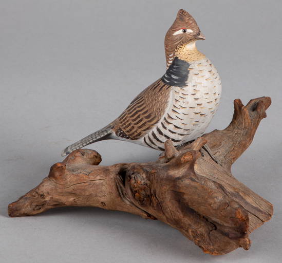 Wendell Gilley Carved And Painted Bird