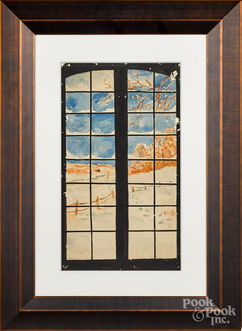 Andrew Wyeth, pencil and watercolor - Jan 17, 2020 | Pook & Pook, Inc ...