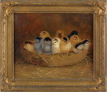 Ben Austrian (American 1870-1921), oil on panel - Oct 05, 2012 | Pook ...