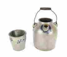 Pennsylvania stoneware batter jug, 19th c., imp - Oct 11, 2013 | Pook ...