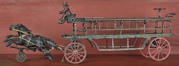 Pratt and Letchworth cast iron horse drawn ladder - Sep 06, 2013 | Pook ...