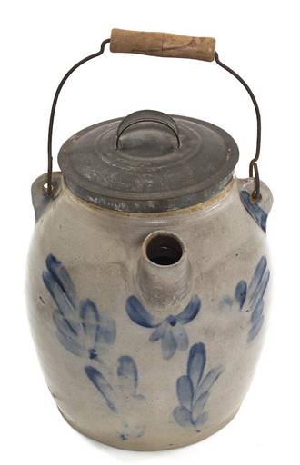 Pennsylvania stoneware batter jug, 19th c., imp - Oct 11, 2013 | Pook ...