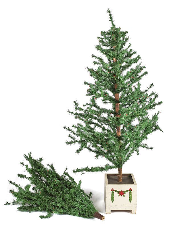 German feather tree, early 20th c., 72'' h., toget - Dec 11, 2013 ...