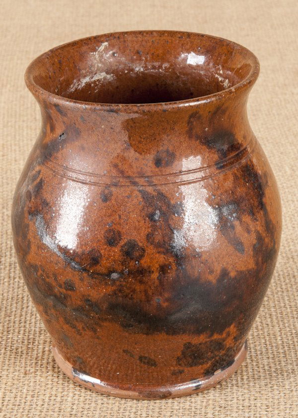 Jacob Medinger redware double-handled vase with - Jan 18, 2014 | Pook ...