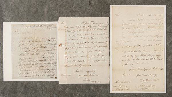 Three Revolutionary War Documents, One From Jos