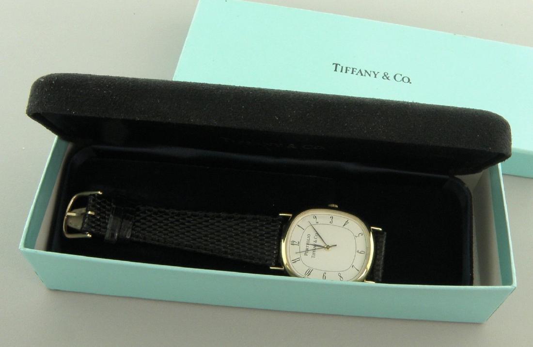 TIFFANY & CO. PORTFOLIO GOLD PLATED MENS WATCH, BOXES - Jun 16, 2019 ...