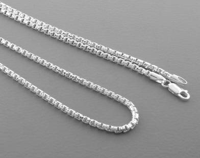 Sterling Silver Diamond Necklace New