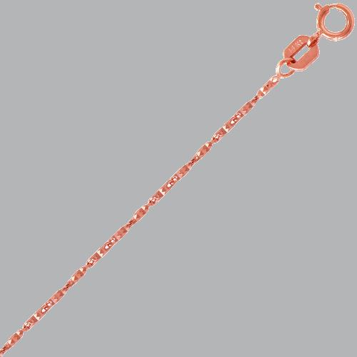 NEW 14K ROSE GOLD BARREL CHAIN NECKLACE (#0520) on Jan 08, 2023 ...