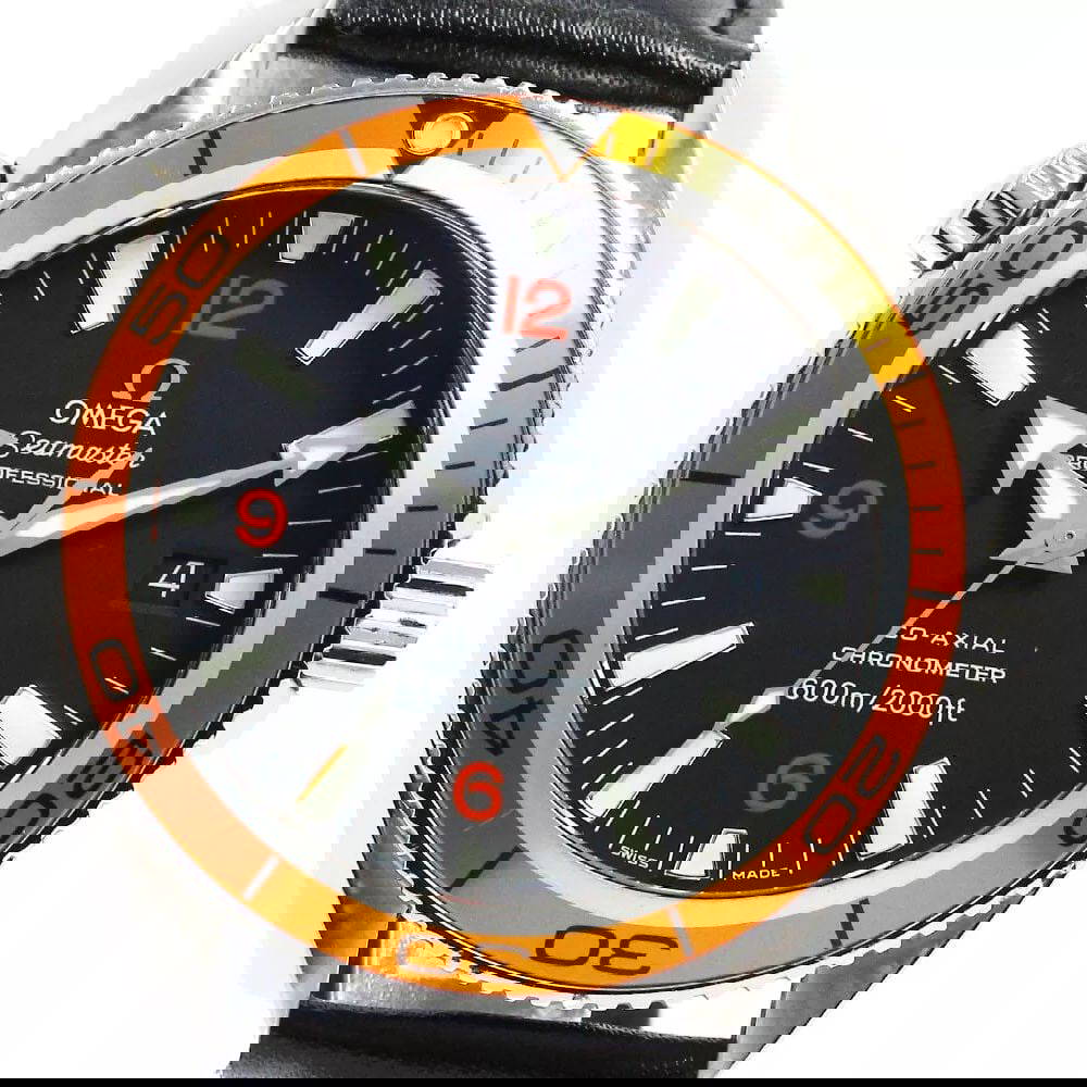 Omega 2909.50.38 Seamaster Planet Ocean Co-axial Chronometer Men's ...