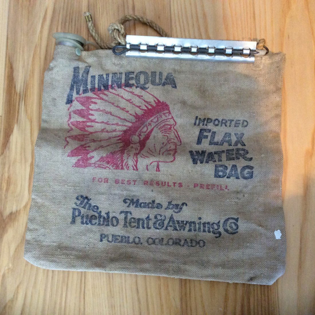 Minnequa Flax Water Bag