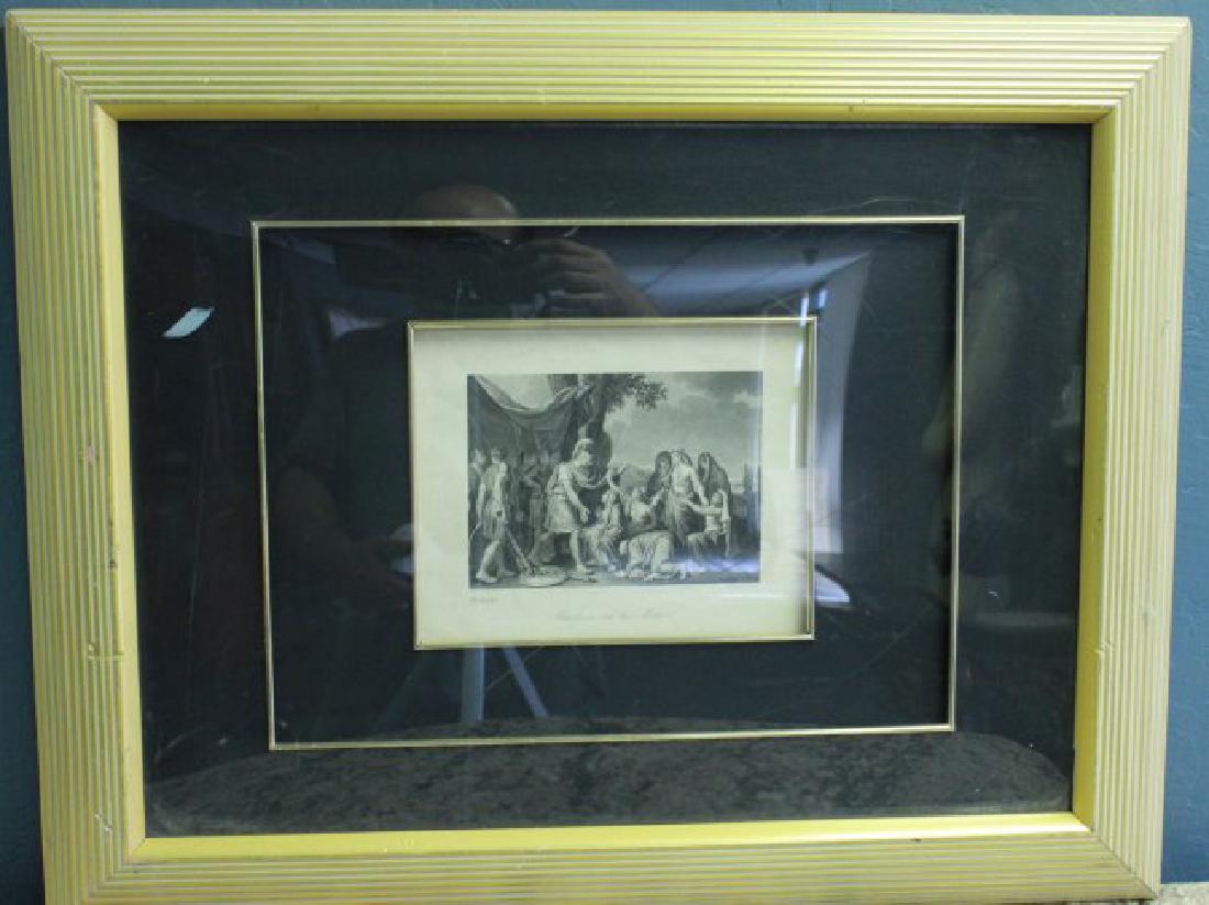 Coriolanus and his Mother Etching