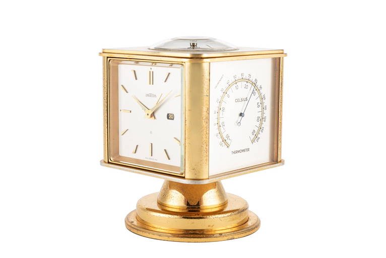 Angelus desk clock with alarm, thermometer, hygrometer, - Jan 14, 2022 ...