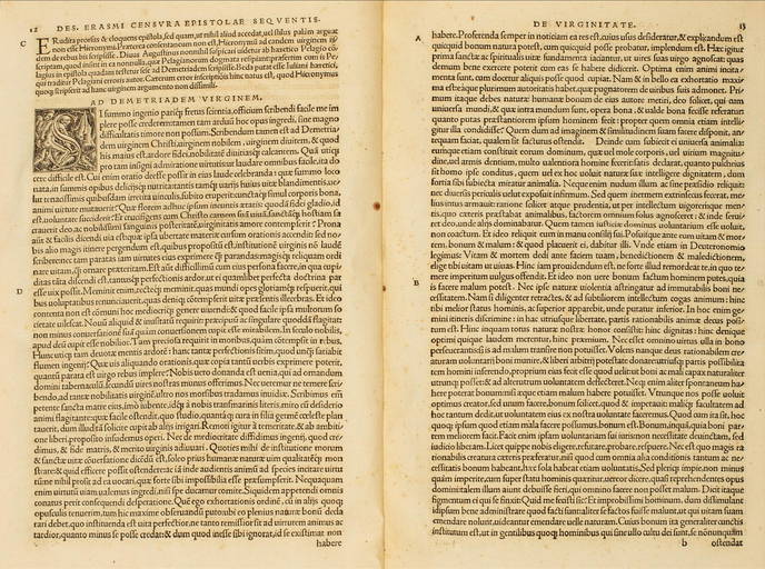 Erasmo Da Rotterdam [erasmus, Desiderio] Opera