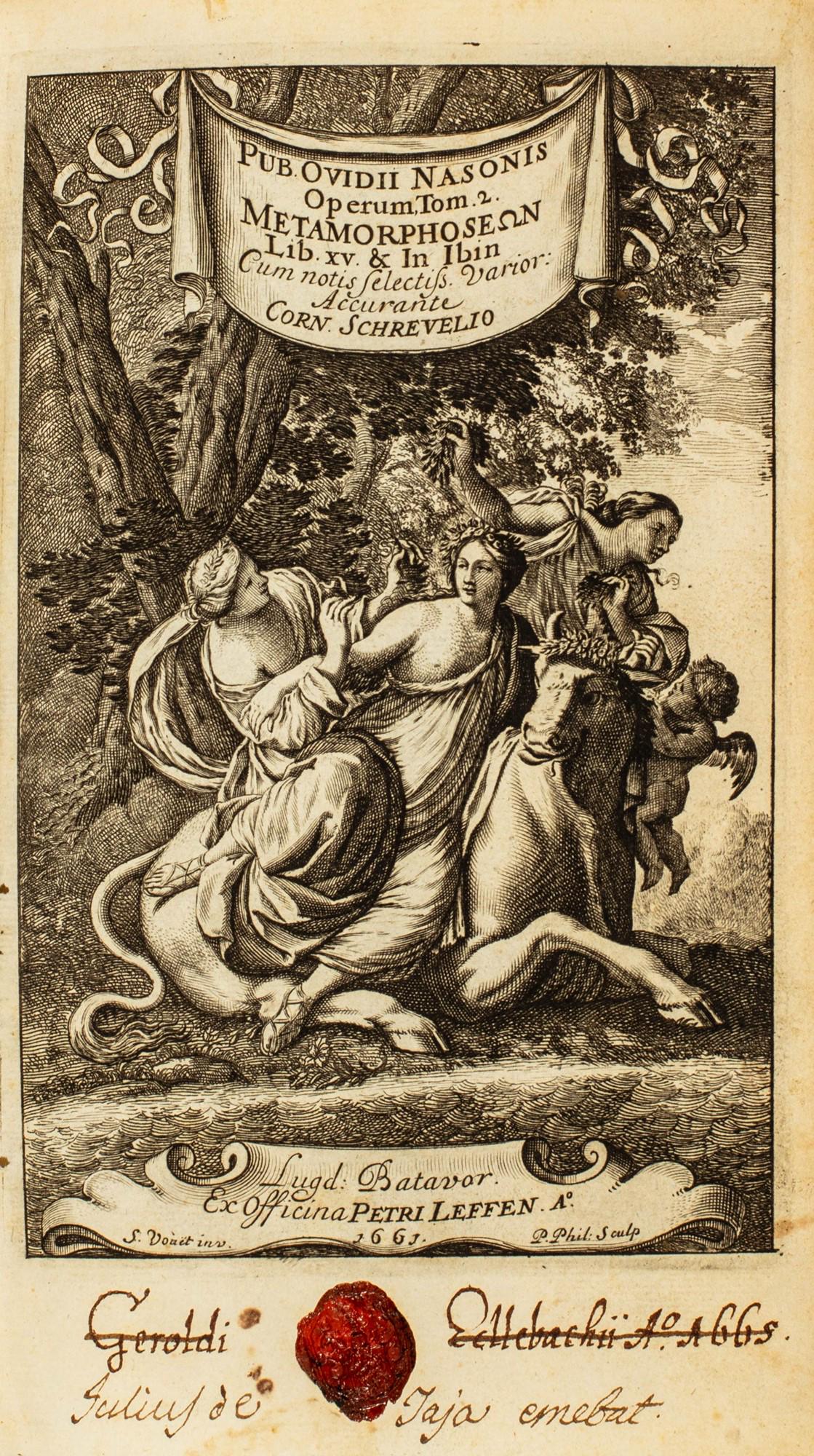 Ovidio Nasone, Publio Life For Aldum Ex Ipsius Libris Excerpta ...