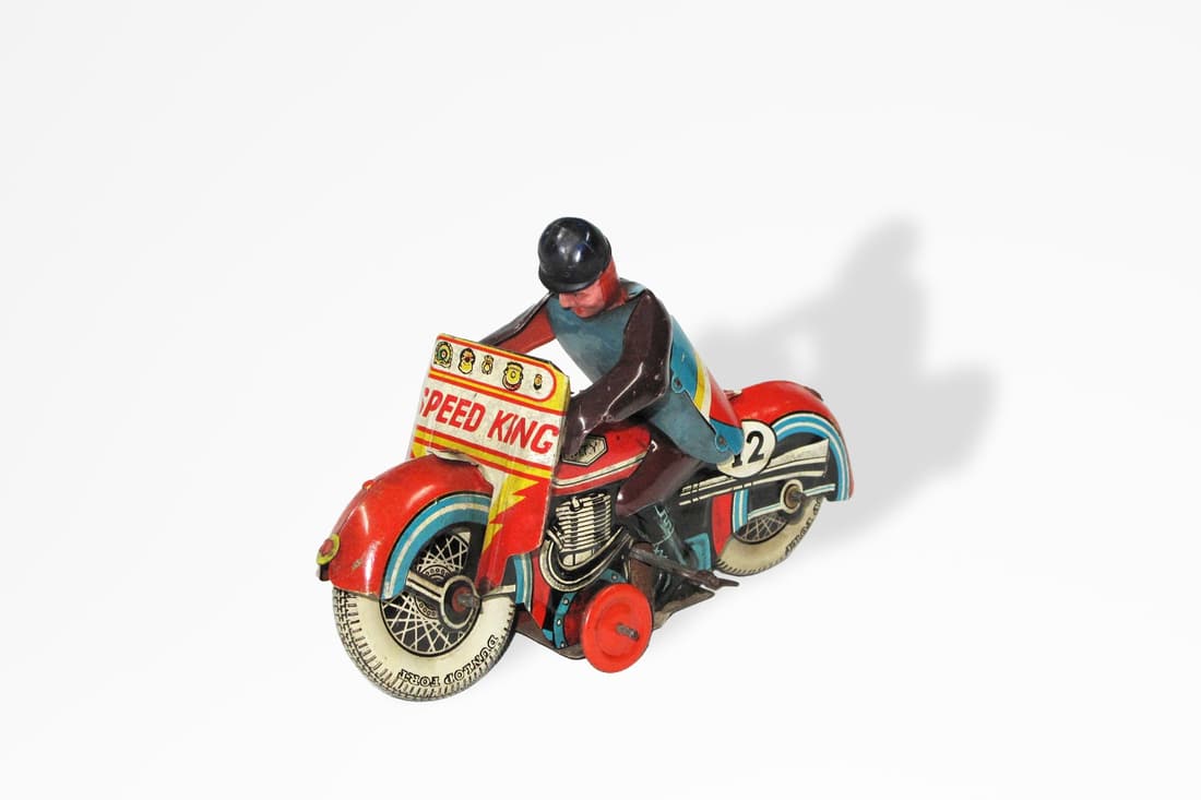 Mettoy - Speed King Motorcycle, 1950 Auction