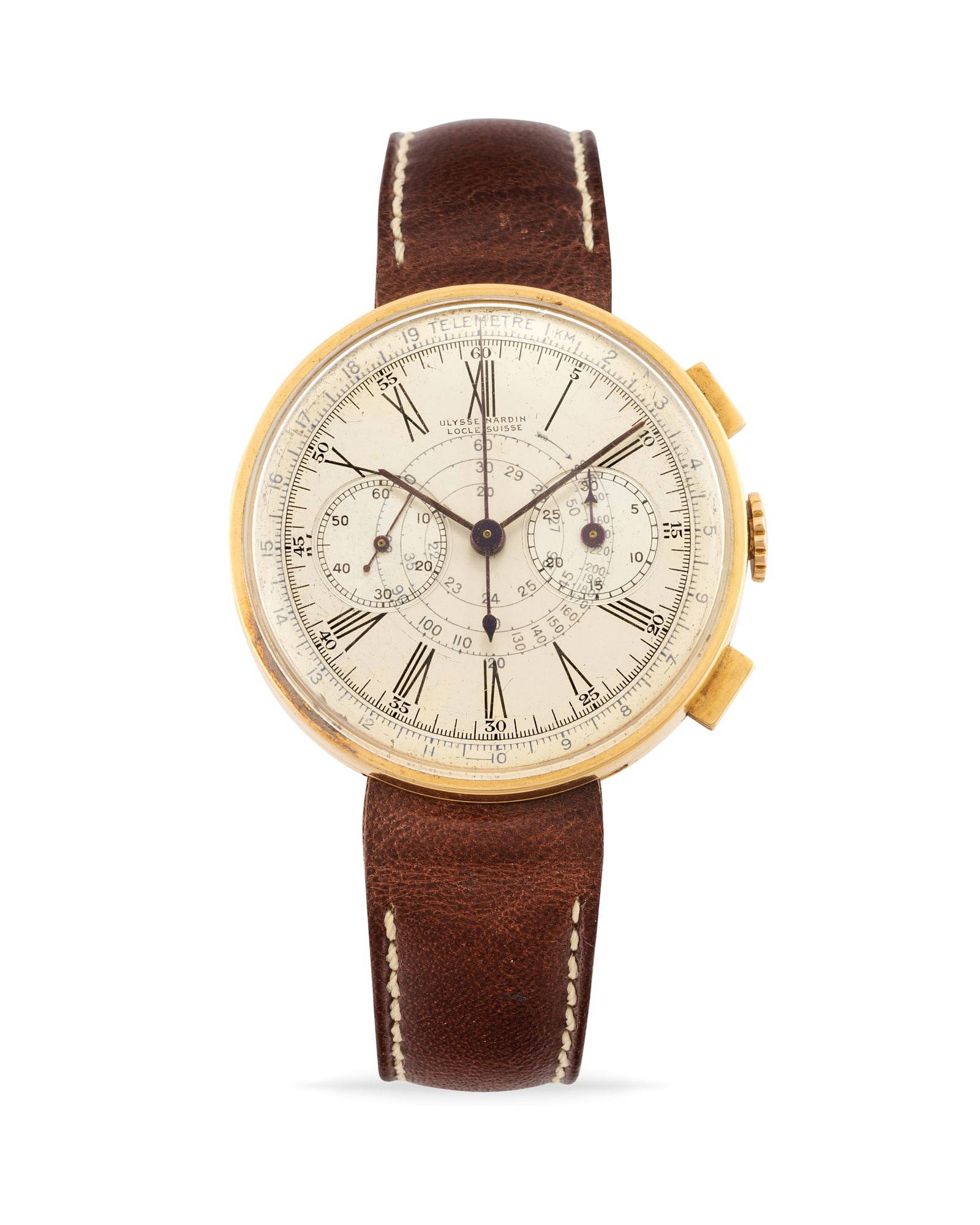 Ulysse Nardin Flying Saucer Chronograph ,30s Auction