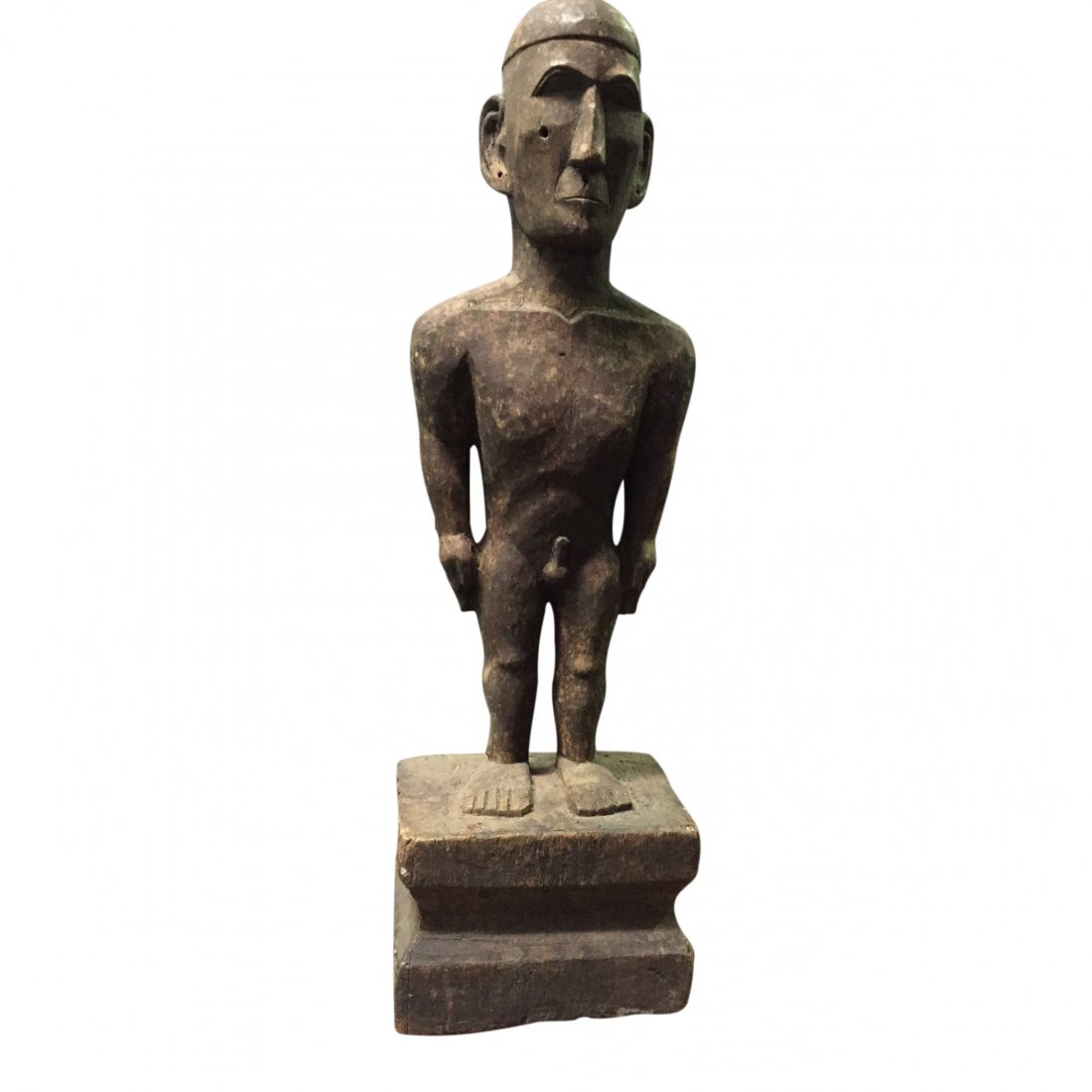 Standing male bulul statue