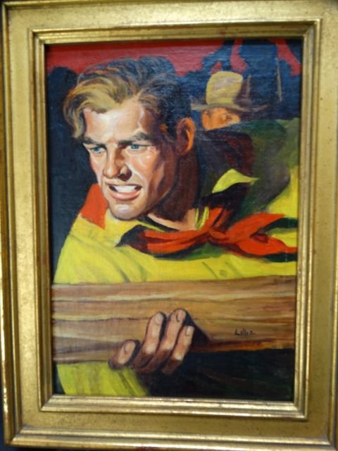 Richard Lillis: Western Pulp Magazine Original Art