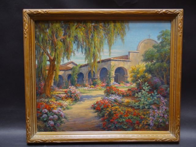 Marius Smith, 1868 1938: Mission Floral Landscape P488