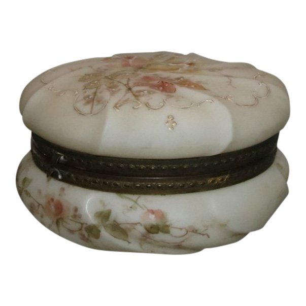 Unusual Antique Hand Painted Wavecrest American Art