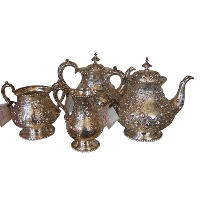 Superb Antique Robert Hennell English Sterling Silver