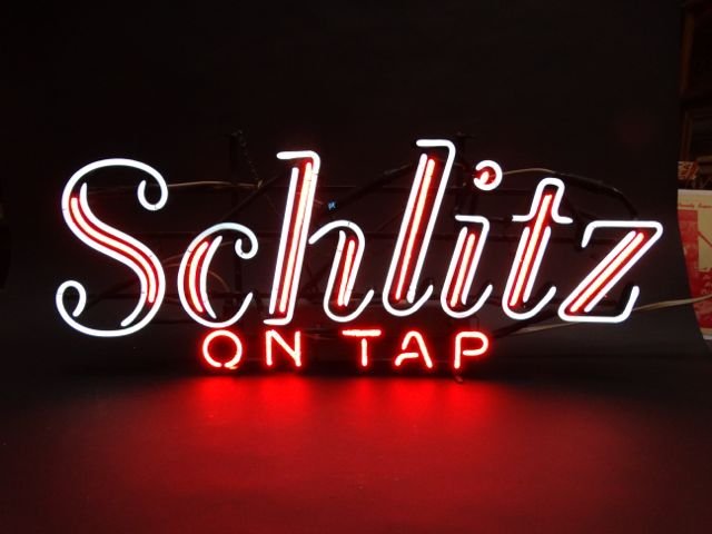 Schlitz Neon Sign AP441