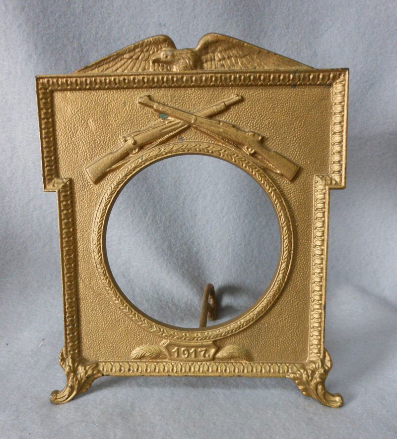 c1917 WWI Picture Frame Military, WWI World War I