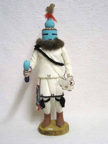 Antique Native American Hopi Carved Soyal Katsina Doll