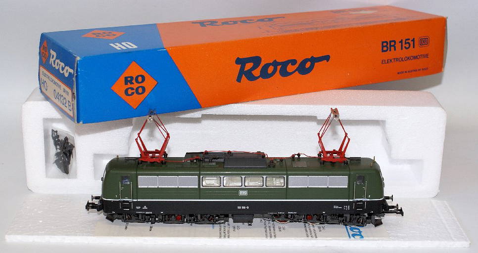 Vintage Ho 1:87 Scale Roco 04132b Db Br 151 Electric