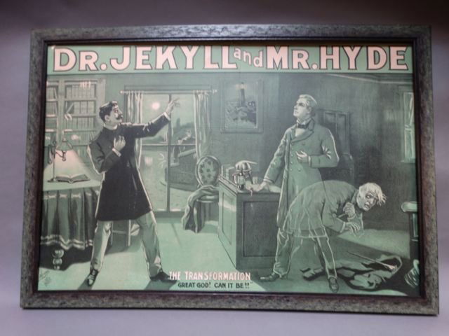 Dr Jekyll and Mr Hyde Theatrical Poster 1880s