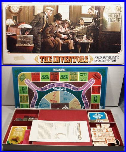 Vintage 1974 THE INVENTORS Crazy Inventions Board Game - May 29, 2016 ...