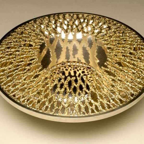 Stuart Devlin Sterling Silver and 24KT Vermeil