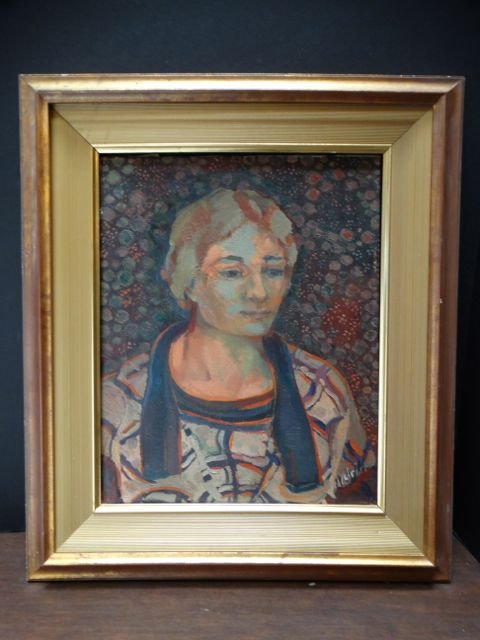 Anders Aldrin (1889 1970) Portrait Of A Woman 1928