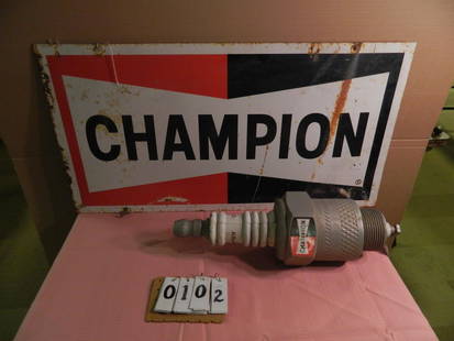Champion Spark Plug Display