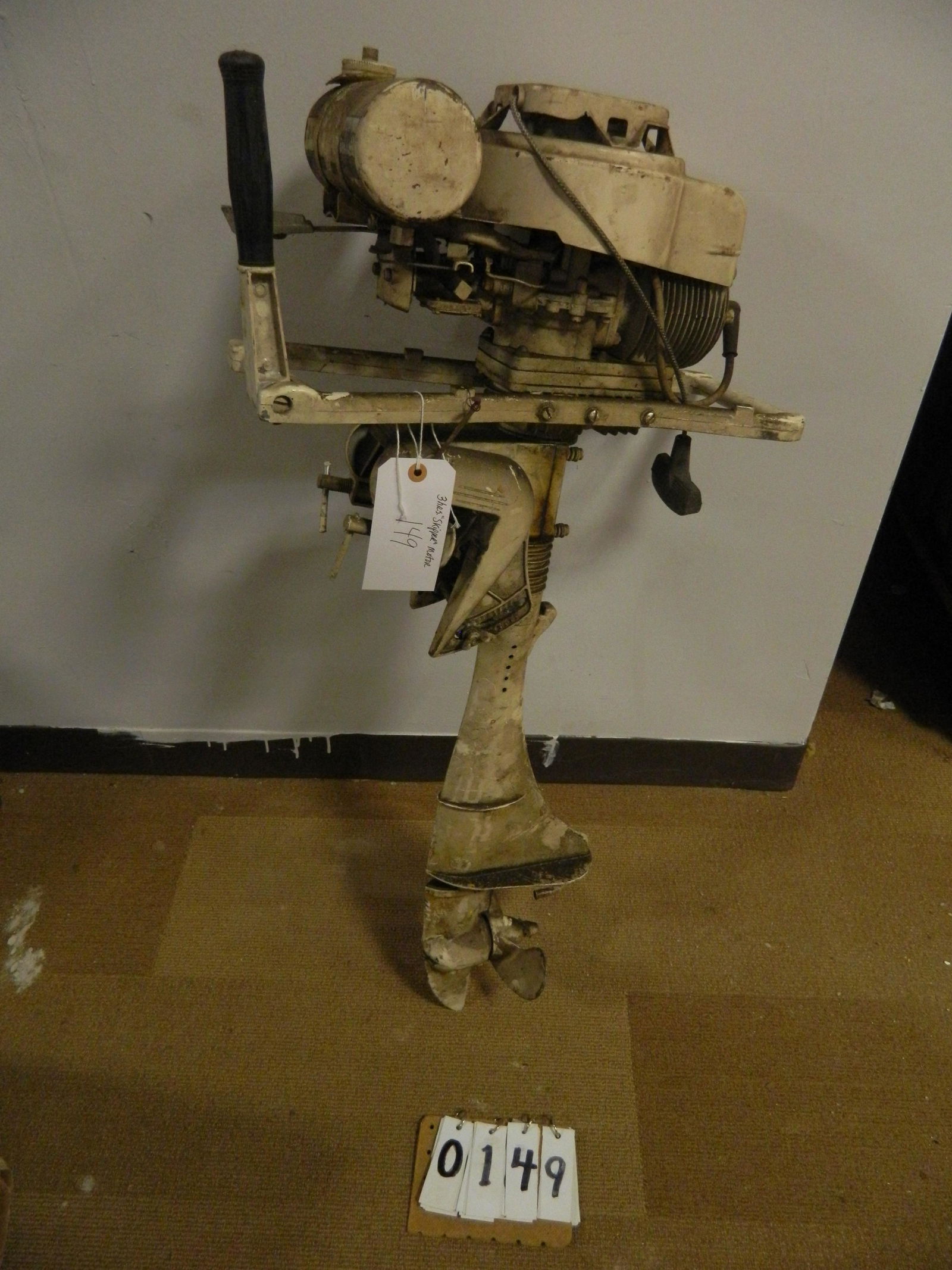 For Auction: 3hp Skipper Outboard Boat Motor (#0149) on Jan 01, 2021 ...