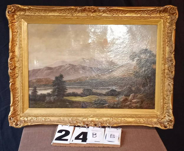 Signed H. Cooper Oil on Canvas Painting (#0024BB) on Jun 11, 2022 ...