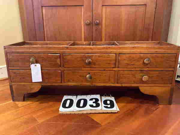1830s American Cobblers Table with Six Drawers (#0039) on Apr 16, 2023 ...