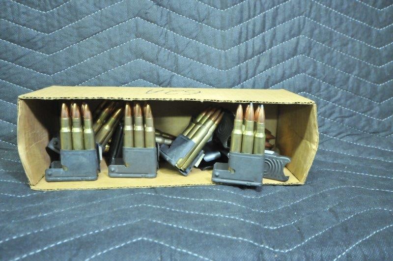 Loaded M1 Garand Five-round Competition Clips Auction