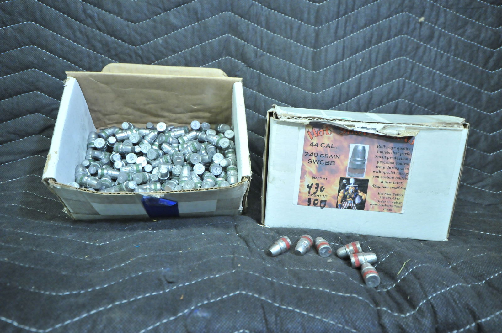 Assorted 44 Caliber Lead Bullets Auction