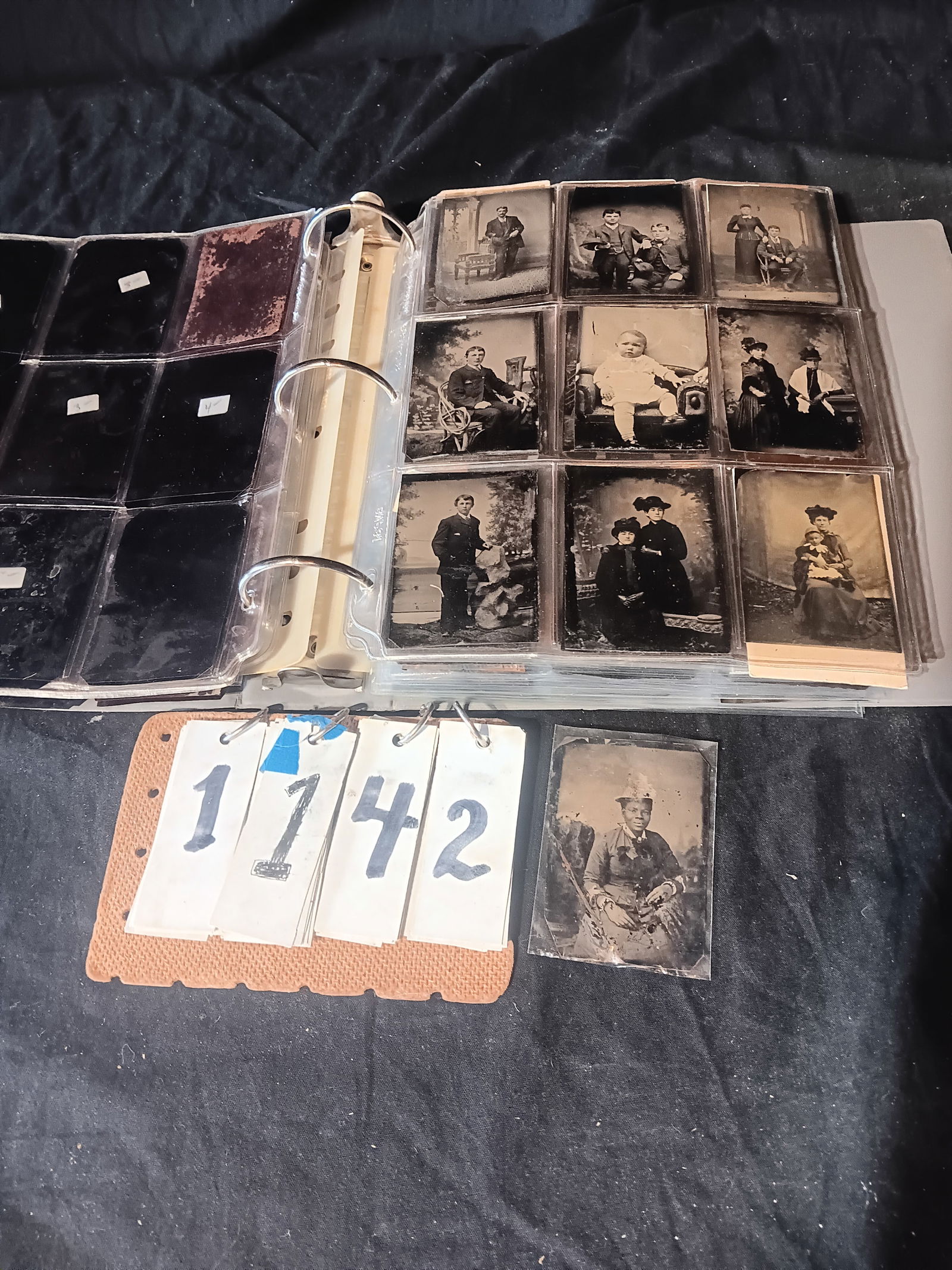 350+ 19c Tin Types Auction