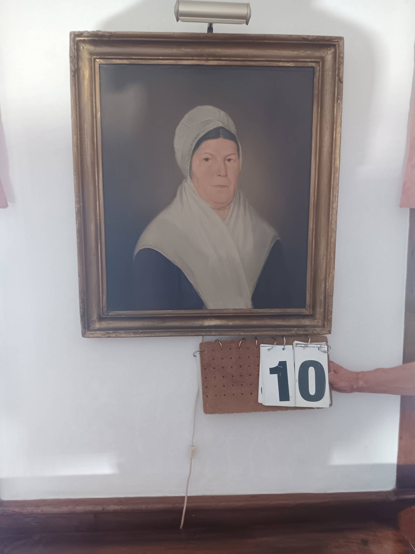 Portrait Of A Quaker Lady - Charles Wilson Peale Auction