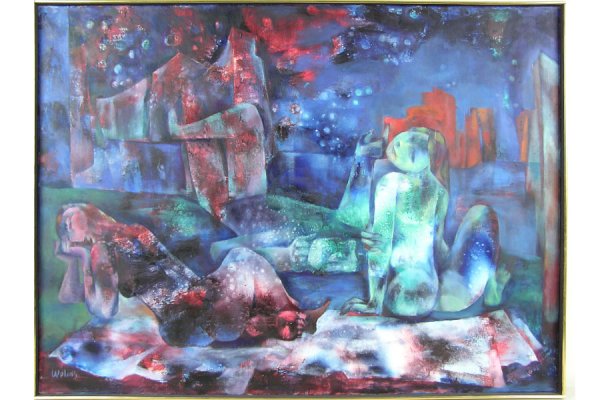 Joseph Wolins (american 1915 1999) Night